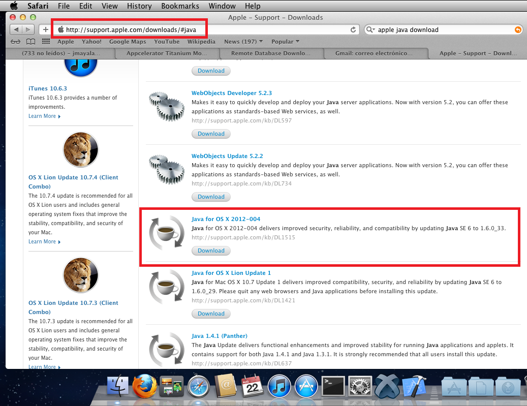 Mínimo Entorno de Desarrollo Java - Mac OSX - Jose Manuel Ayala Wilson