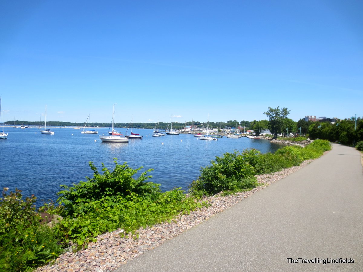 The Travelling Lindfields: The Island Line Trail: Cycling across Lake ...