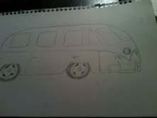 Crafts 4 Fun: How to draw a combie van