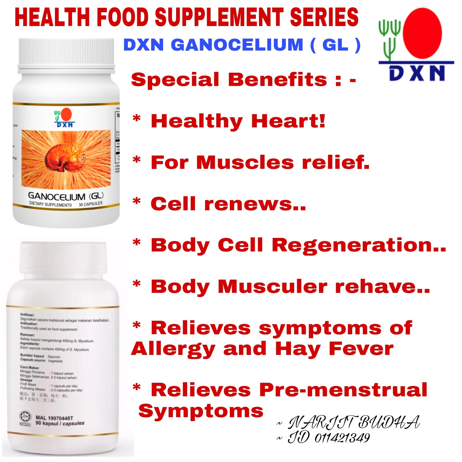 Health , wealth & happiness for dxn: HEALTH FOOD SUPPLEMENT SERIES