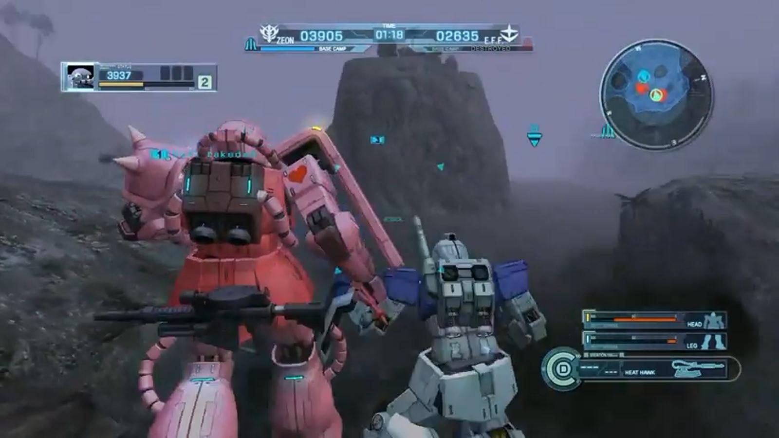 Mobile Suit Gundam Battle Operation for PS3 4th promotion video