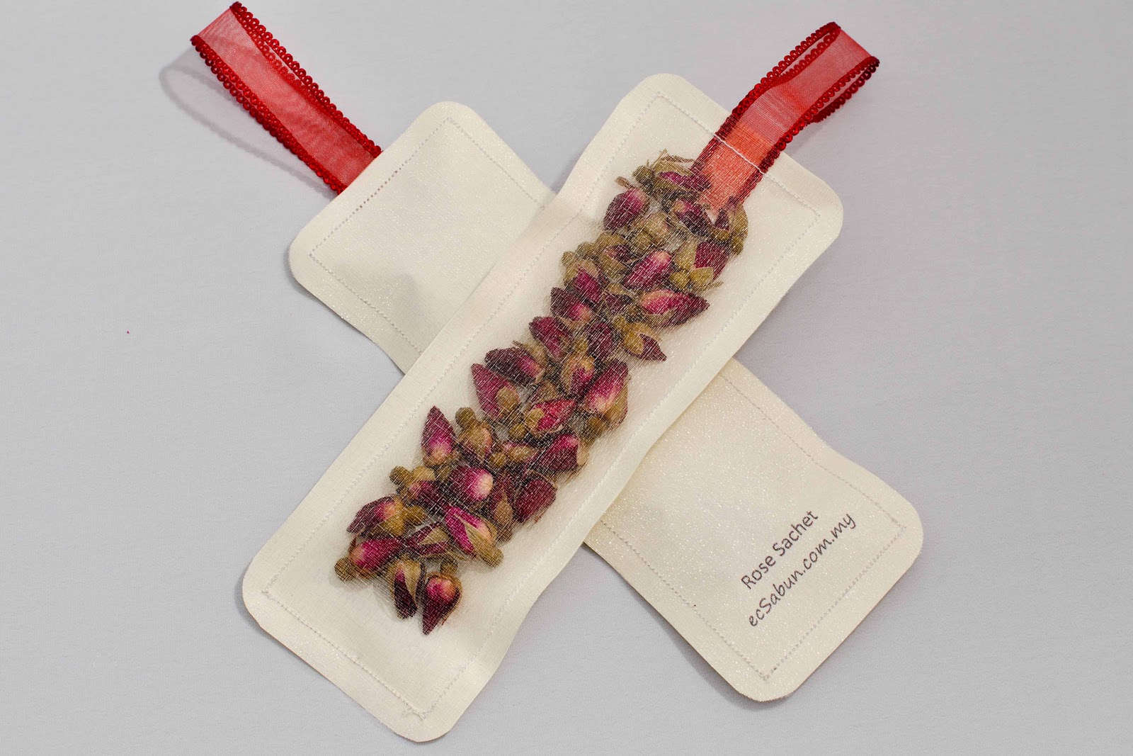 ecSabun.com.my: Lavender and Rose Sachets for your Eye Pillows