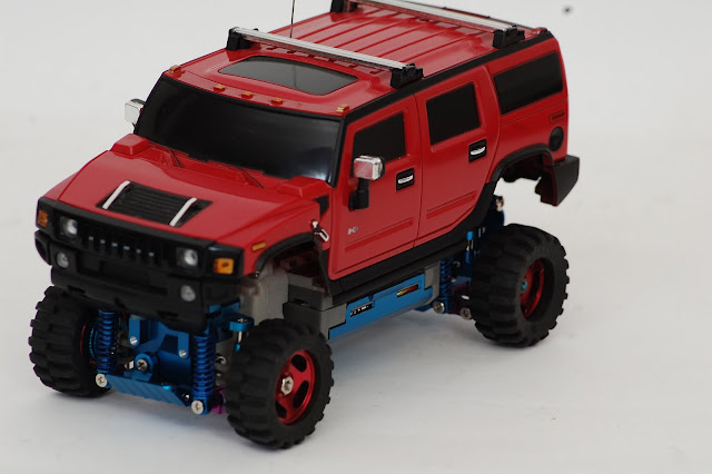 Southern Comfort Rc Garage: SUPER RARE RED H2 HUMMER-CUSTOM-GPM