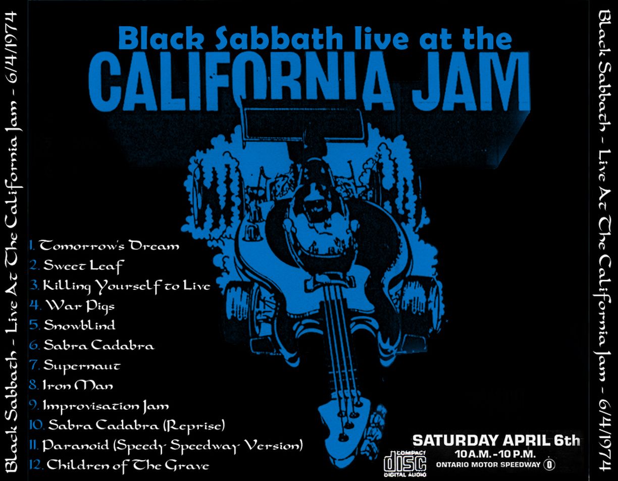 FRESH & ALIVE! - En Vivo Y En Directo.: BLACK SABBATH Cal Jam Festival 1974