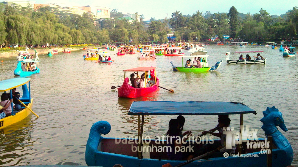 Baguio Burnham Park, Burnham Lake and Rose Garden - Travex Travels ...