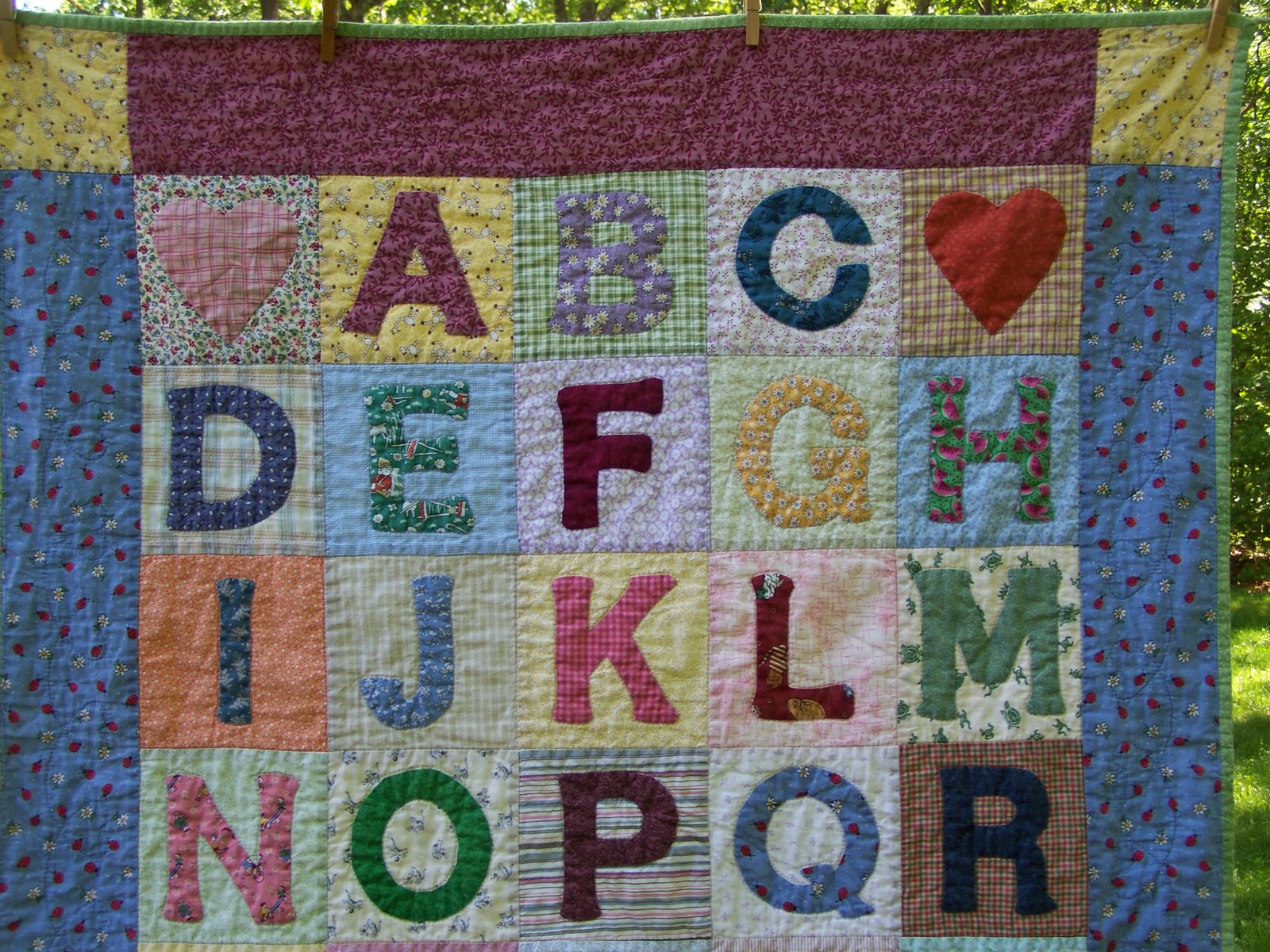 When Life Gives You Scraps, Make Quilts!: James' ABC Quilt