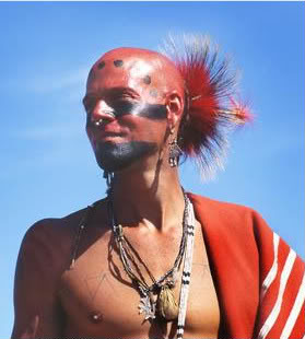 Flintlock and tomahawk: Huron warrior