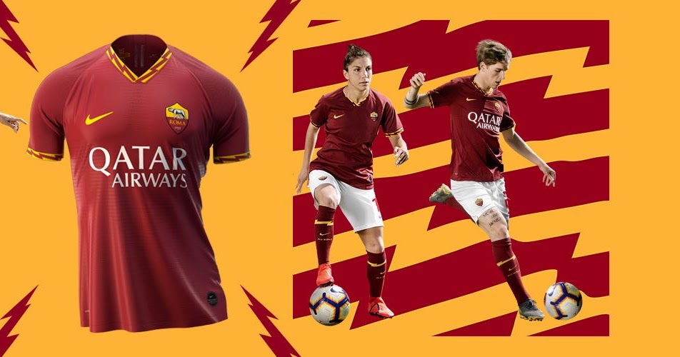 Nike AS Roma 19-20 Home Kit Released - Footy Headlines
