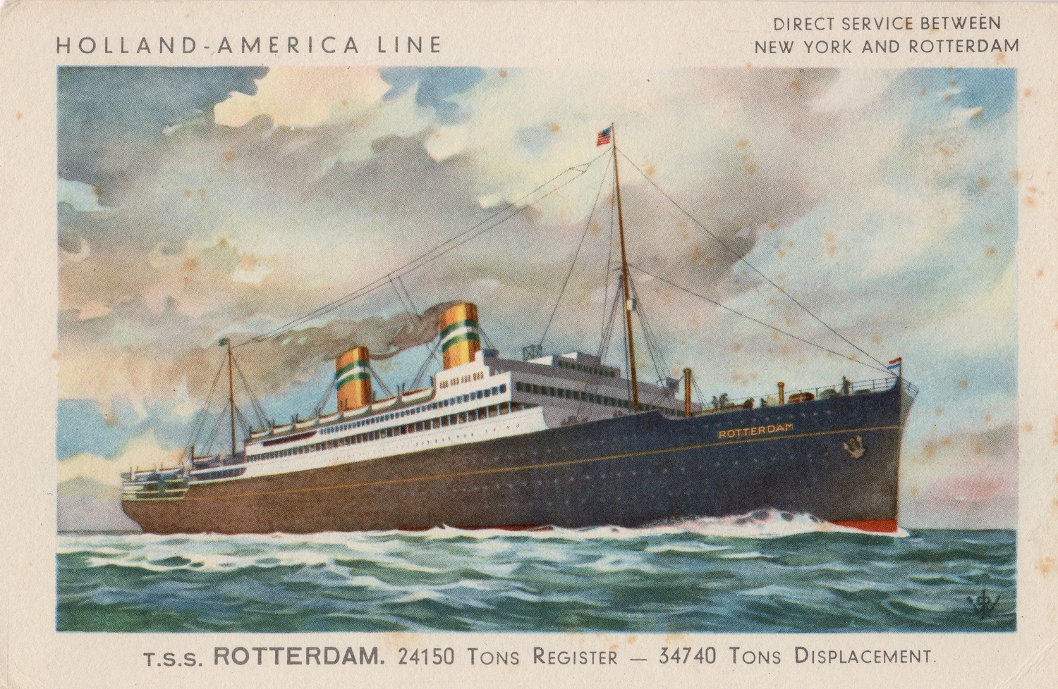 PoSeWe - Maritime Bilder: Rotterdam (1908)