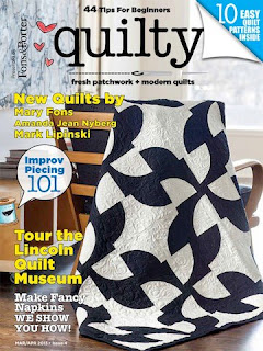 Quilt Story: Quilty Magazine cover feature!