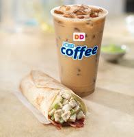 News: Dunkin' Donuts - New Chicken Salad and Tuna Salad Wraps