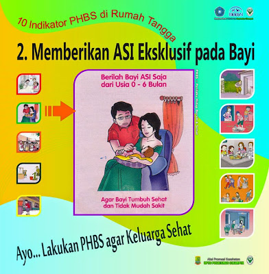 Desain Banner PHBS Tatanan Rumah Tangga Indikator Kedua - Banner Gallery