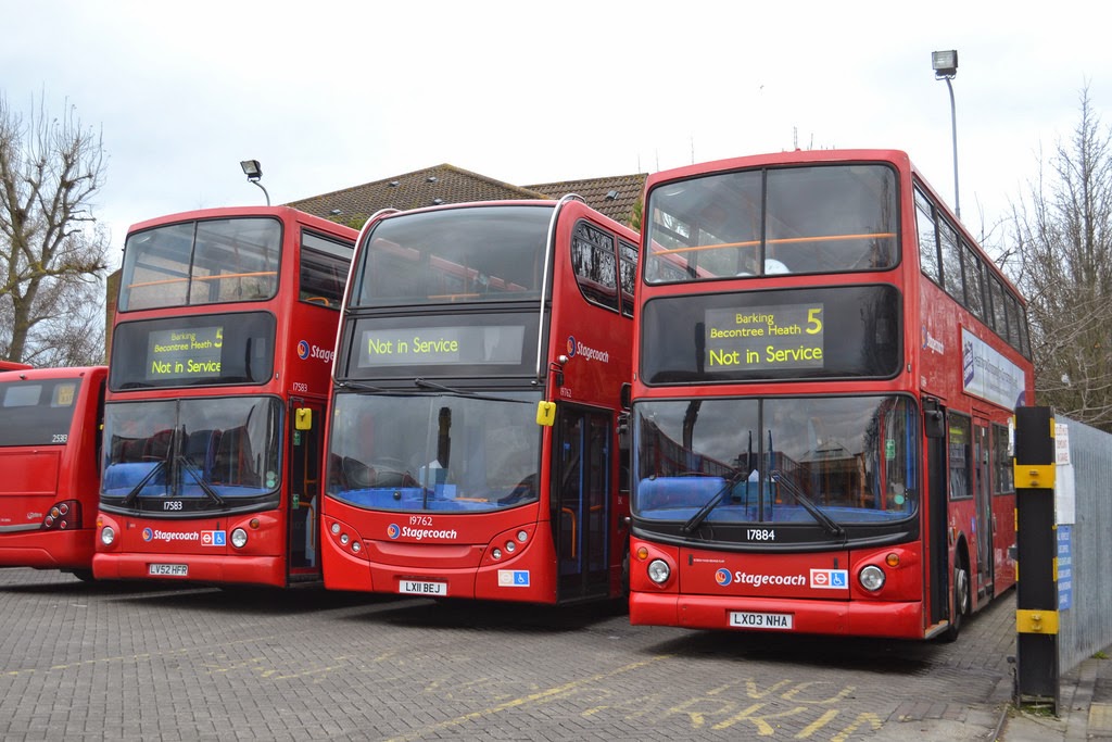 The Circle of London : Stagecoach London Barking Garage [BK]