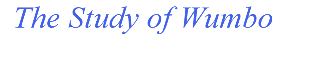 The Study of Wumbo