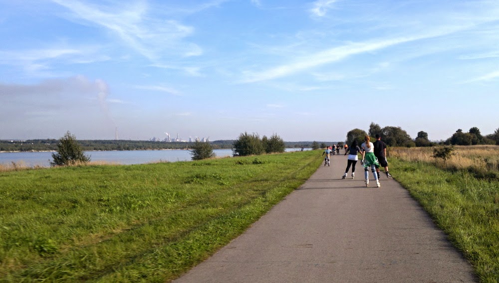 Blog na rolkach: Dąbrowa Górnicza: Pogoria IV - Zbiornik Kuźnica Warężyńska