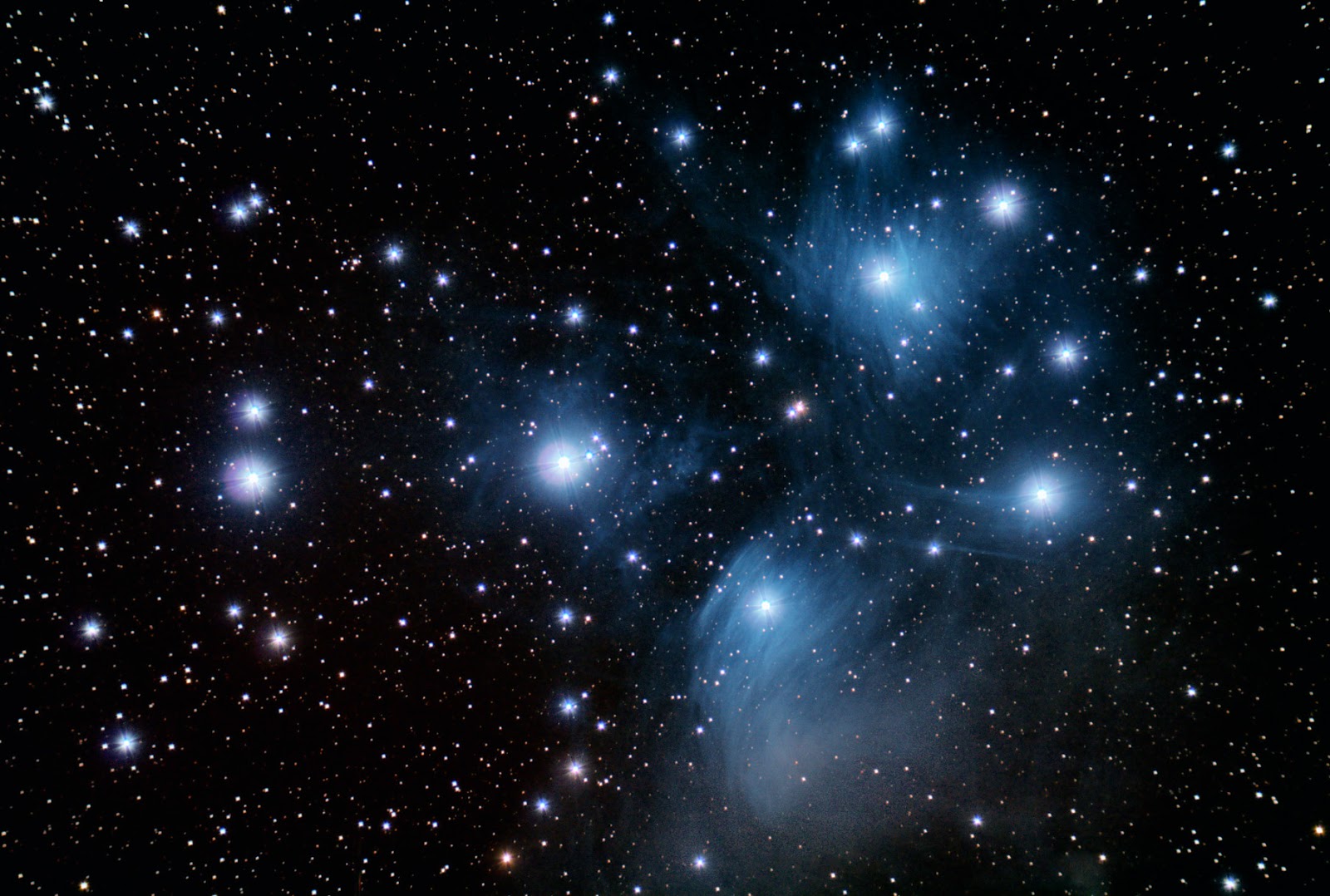 esplaobs: PLEIADES OPEN CLUSTER Taken by Kevin R. Witman on December 28 ...