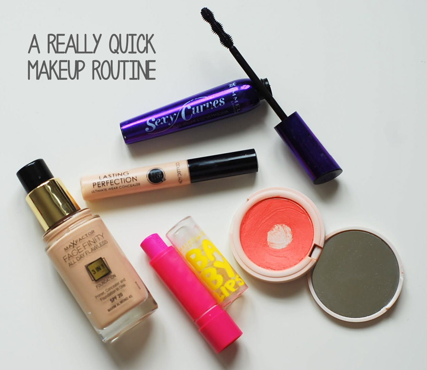 A Really Quick Makeup Routine for Early Mornings | A Certain Romance