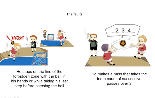 Tchoukball, entre el balonmano y el voleibol.