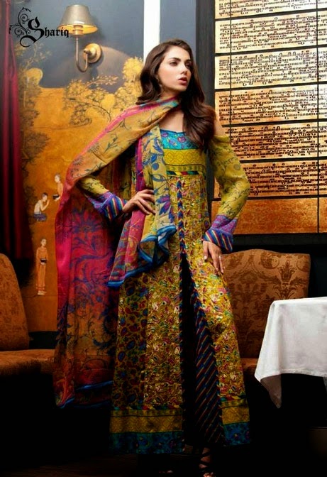 Libas By Shariq Textile Summer Embroidered Lawn Collection 2014-2015 ...