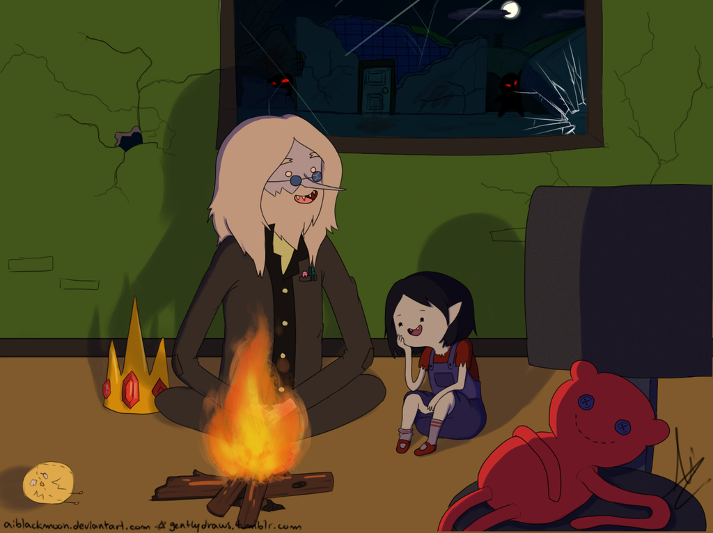 La historia de Marceline: Capitulo 3 Un hombre llamado Simon Petrikov
