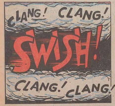 Swish! comic book sound effects