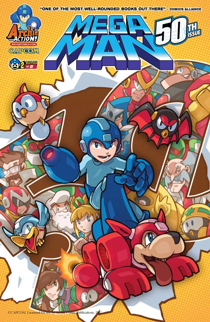 Rockman Corner: Here's a Whole Bunch of Archie Covers (Mega Man and ...
