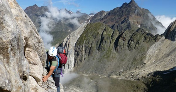 Lodner, 3228 m (Westgrat)