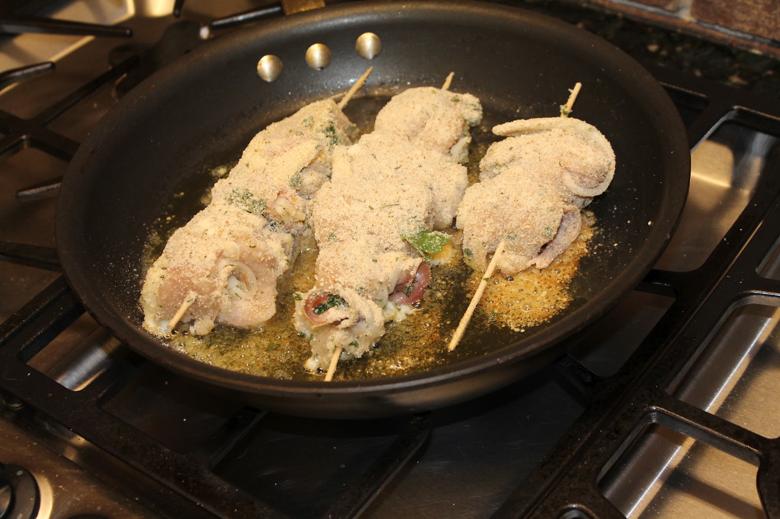 He Stole My Heart So I Stole His Last Name: Chicken Spiedini