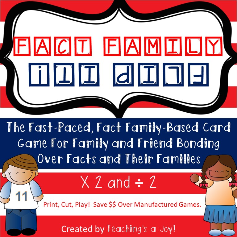 The Best of Teacher Entrepreneurs III: Fact Family Family Fun: Fact ...