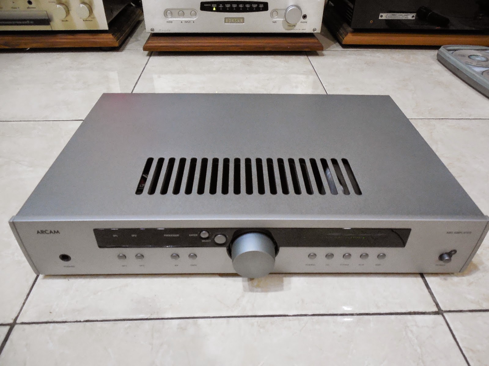 all about audio: Stereo Integrated ARCAM Diva A80 england