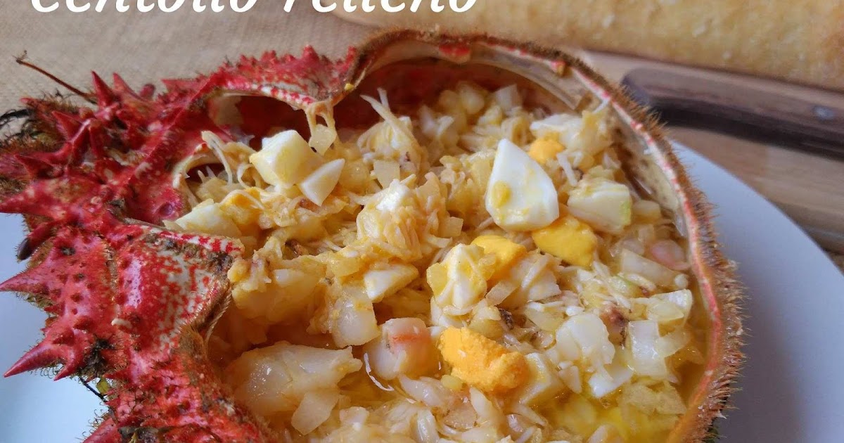 Centollo relleno | Salpicón de centollo - Recetas Fácil con Bela