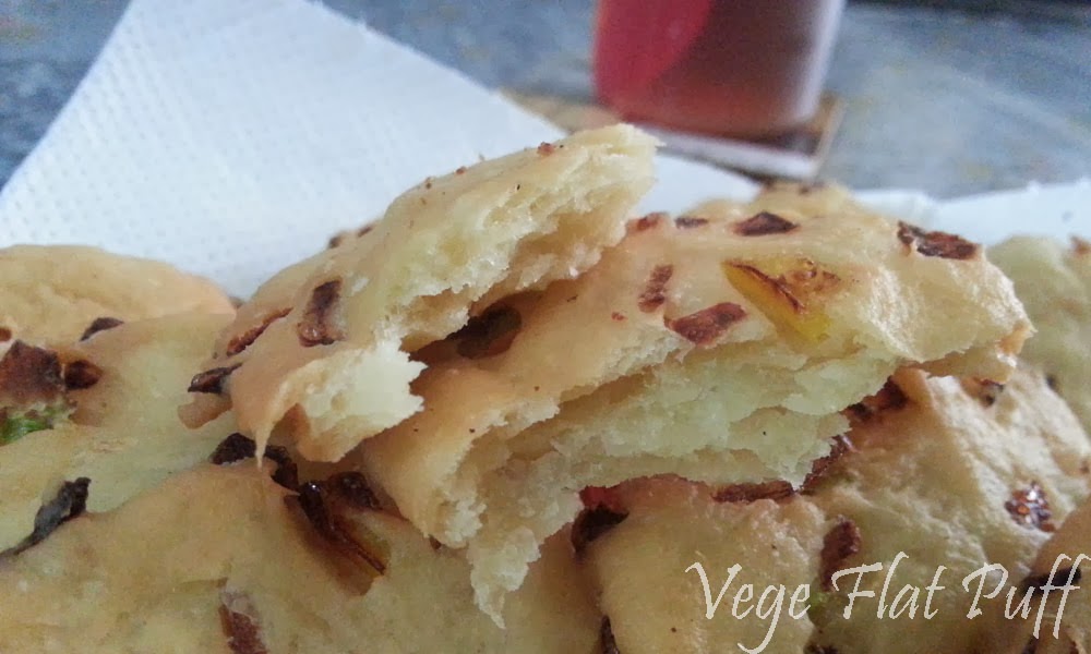*wordless wednesday ~ vege flat puff di pagi Thaipusam* | ! Si Blogger Mama
