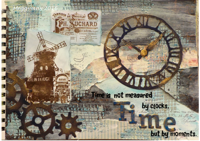 Meggys Way: A moment in time....Collage for AJJ