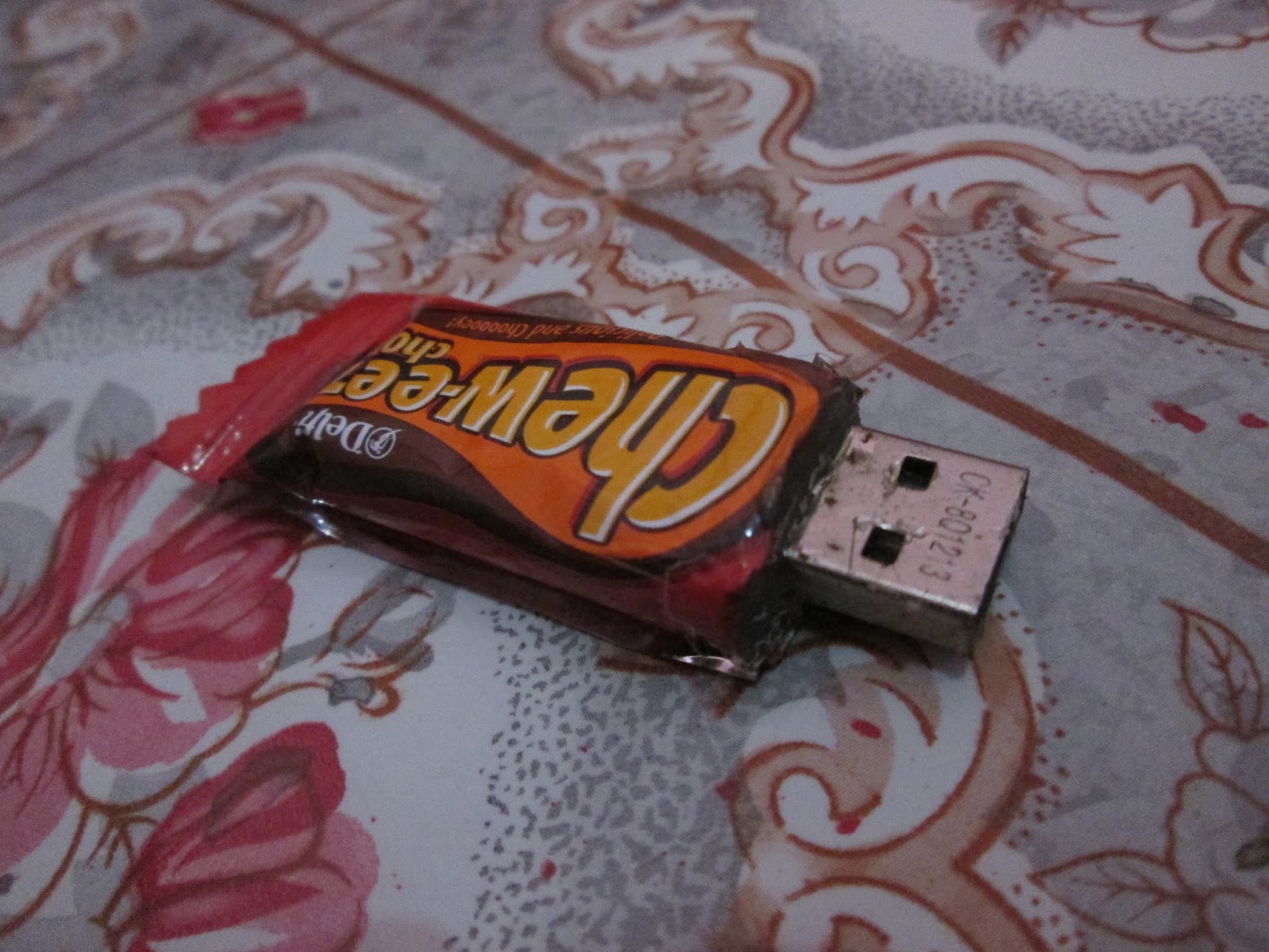 membuat cover flashdisk anti mainstream dari bungkus permen - es teh panas