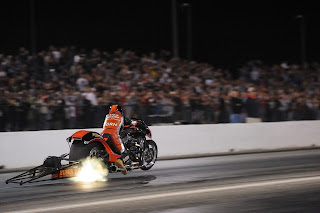 Drag Racing News Daily: Road warrior Dorn wins IHRA Nitro Harley ...