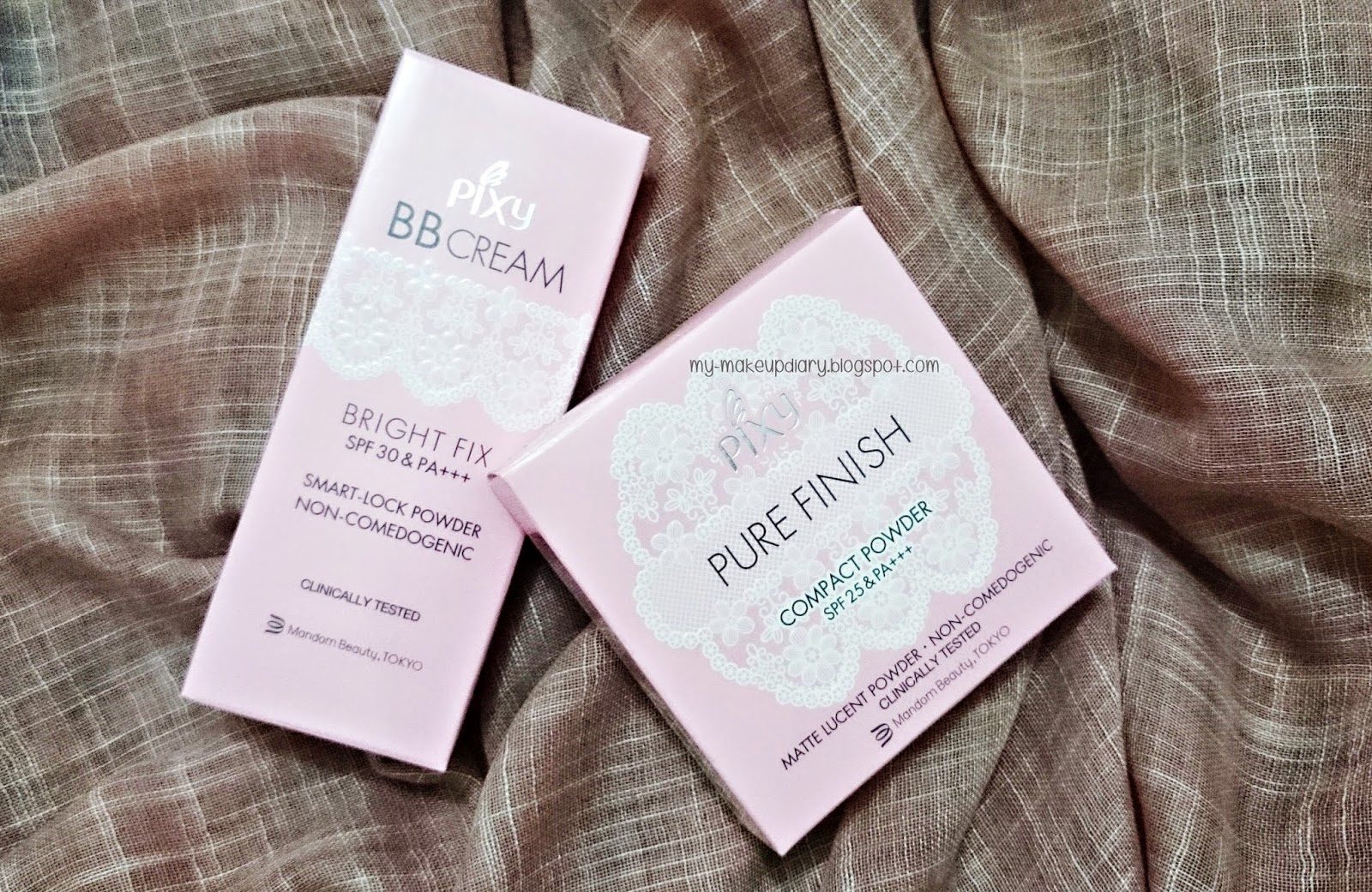 Review BB Cream and Compact Powder From Pixy - My-Makeupdiary