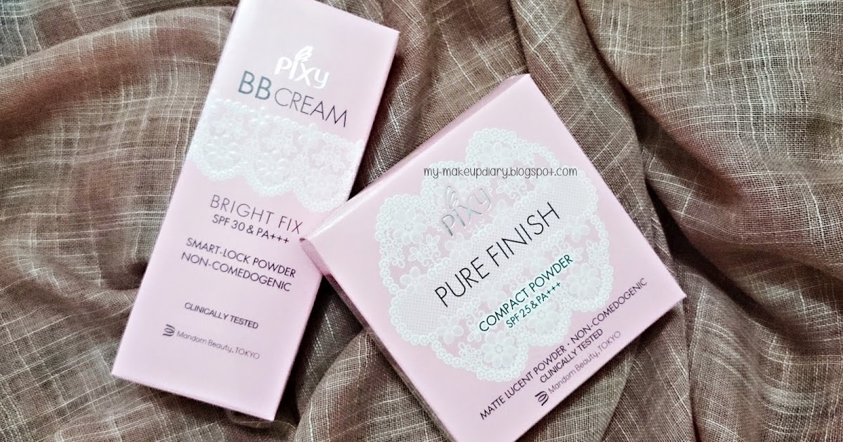 Review BB Cream and Compact Powder From Pixy - My-Makeupdiary