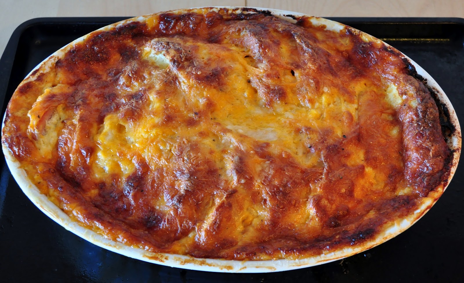 My Tiny Oven: Canadian Bacon Strata