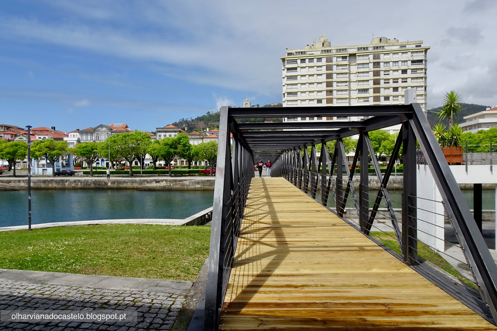 Reabilitação da Ponte Pedonal de acesso à Marina está pronta e já é ...