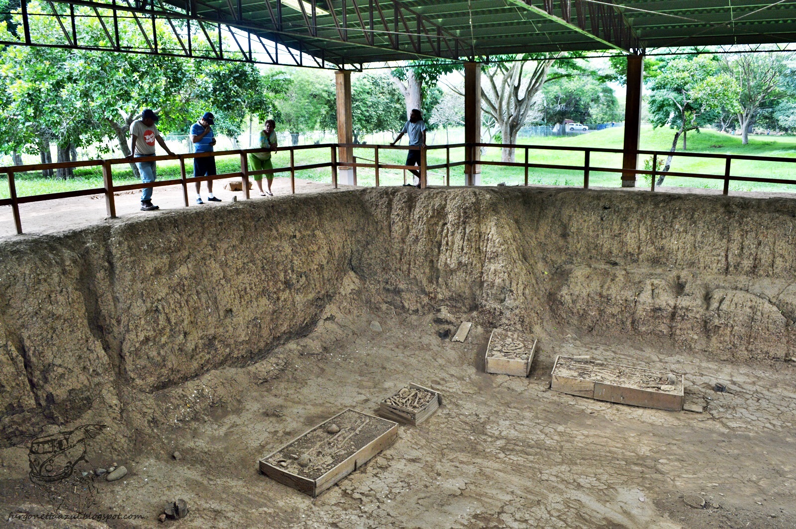 FURGONETA AZUL: SITIOS ARQUEOLÓGICOS DE PANAMÁ.