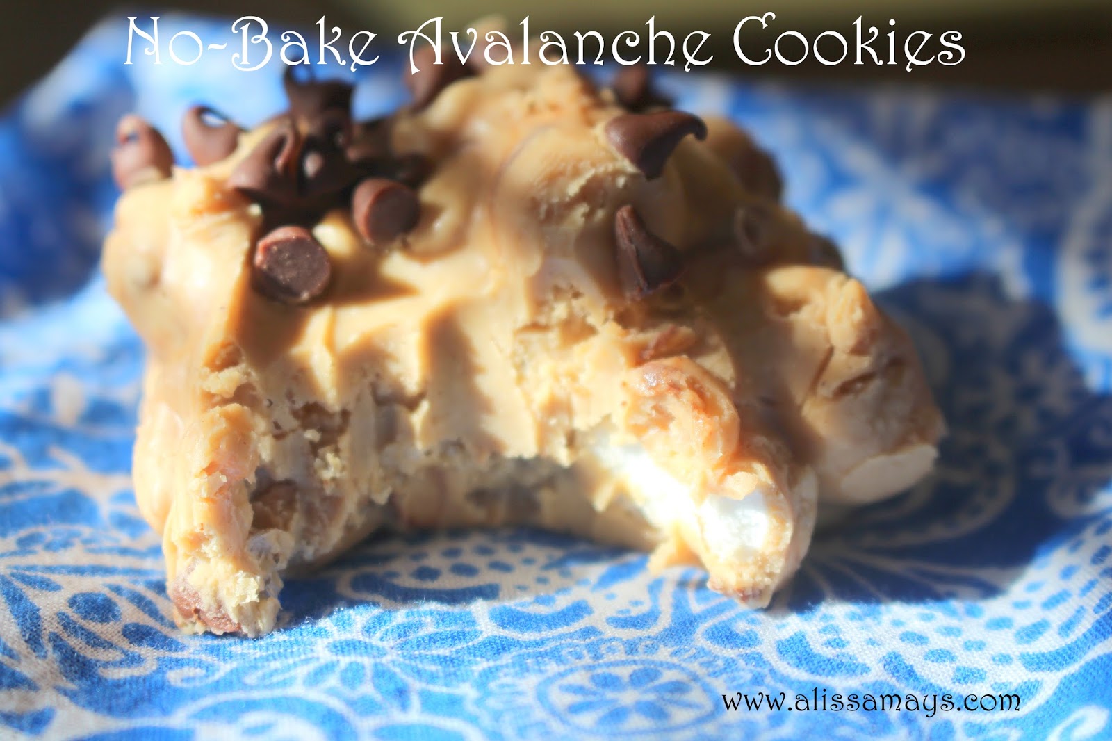 Alissamay's: No-Bake Avalanche Cookies