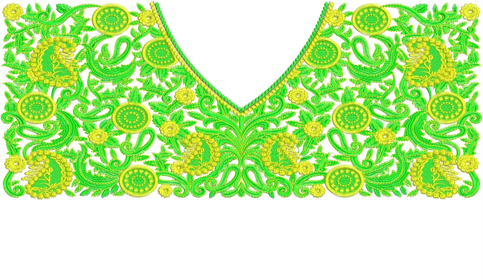 Wilcom Designer: New Kali Body Patta Design UA 100006