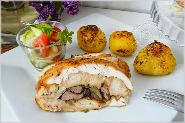 o varení...: Kuracia roláda z parného hrnca