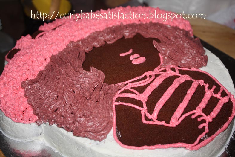 Curlybabe's Satisfaction: Firzhana Marsya's Birthday Cake