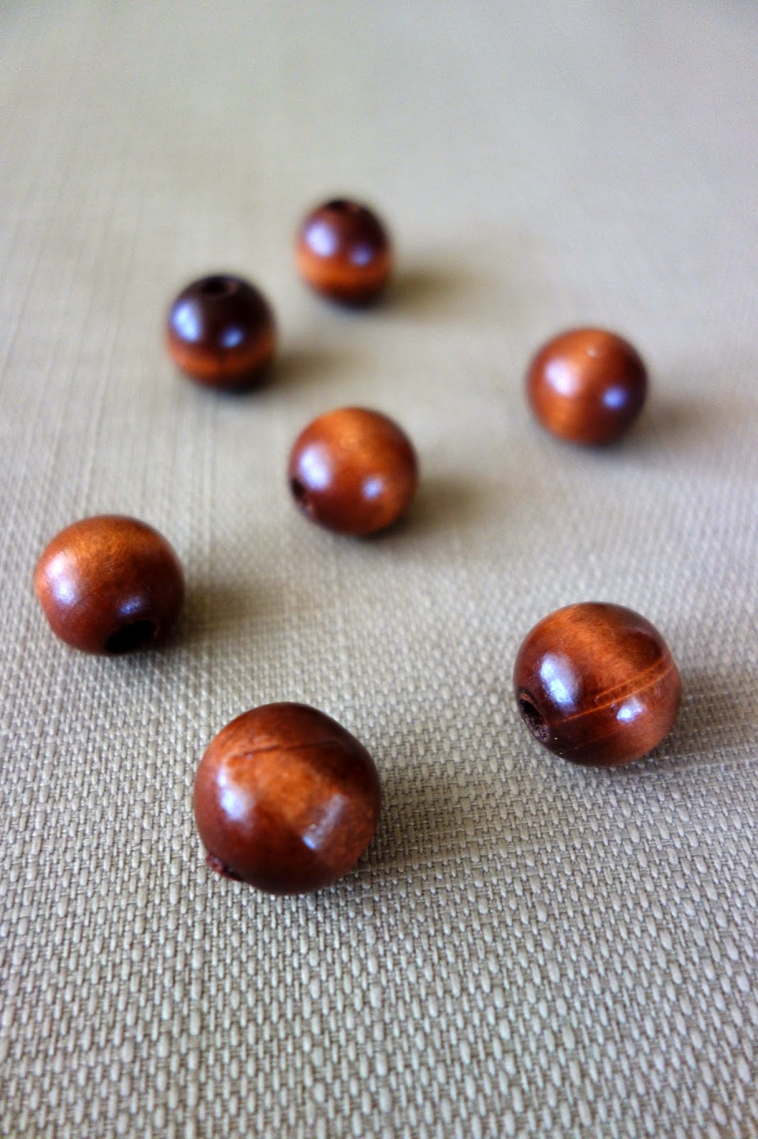 blah to TADA!: Painted Beads