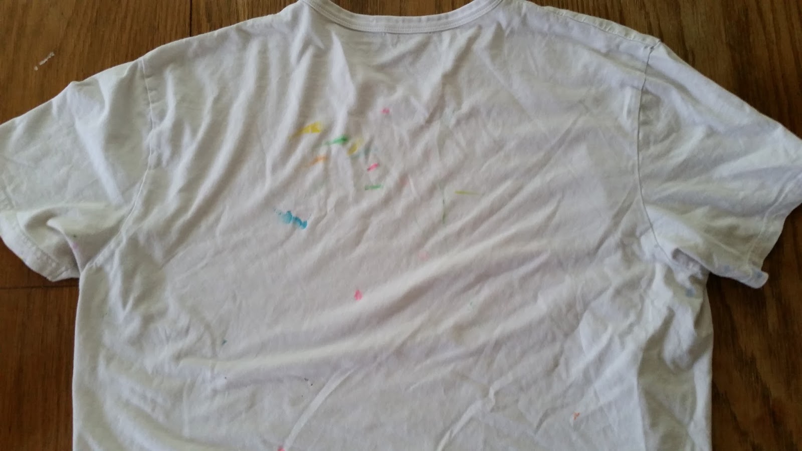 Refashion Co-op: Old t-shirt into toddler p.j. shorts and bib