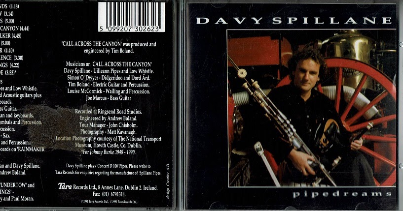 Hasta la última nota: DAVY SPILLANE, (PIPEDREAMS, 1991)