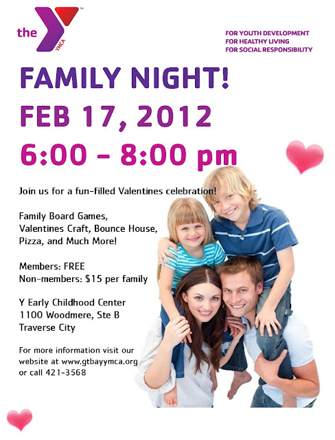 News from Grand Traverse Bay YMCA: Family Fun Night at Y Early ...