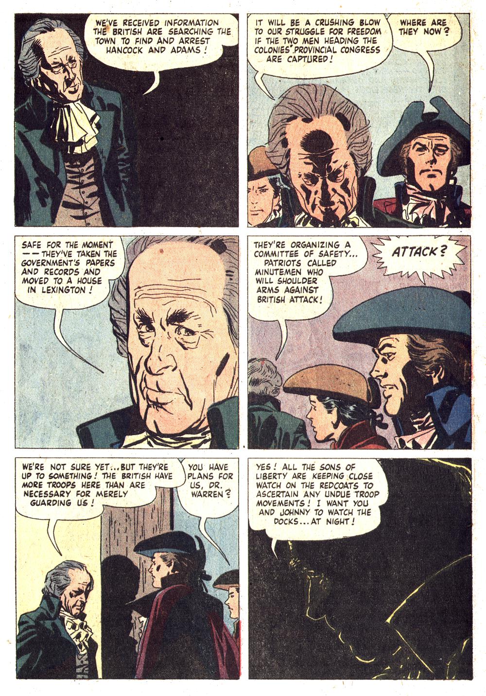 The ALEX TOTH archives: TOTH - FOUR COLOR COMICS 0822-Paul Revere's ...