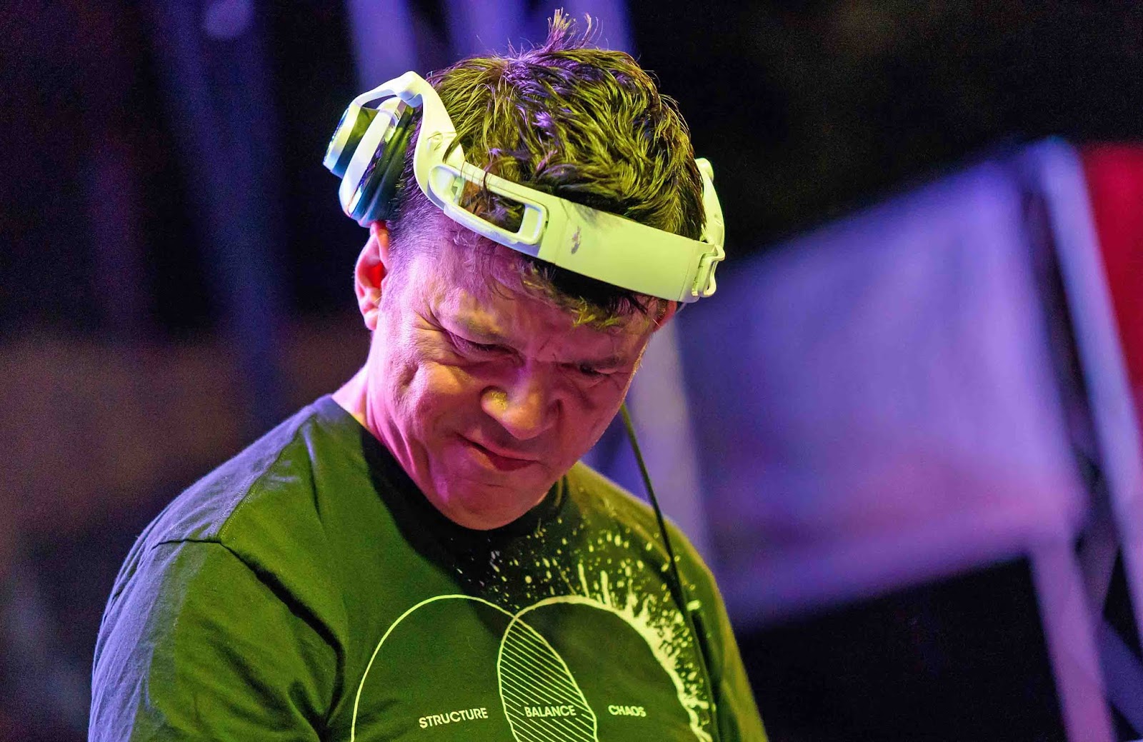 SCOTT KIRKLAND OF CRYSTAL METHOD @ HARD ROCK